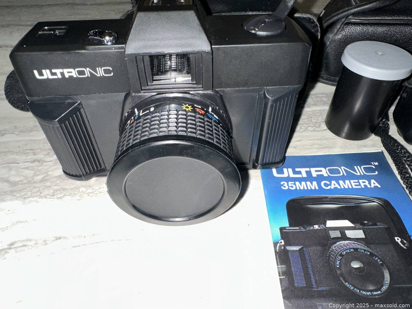 Pentax Espio 738G and Ultronic 35mm Film Cameras with Cases, Film, and ...