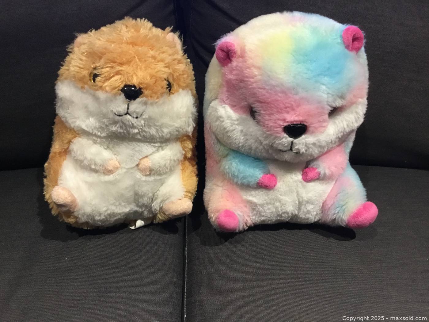Pair of new hamster stuffed animals | Maxsold