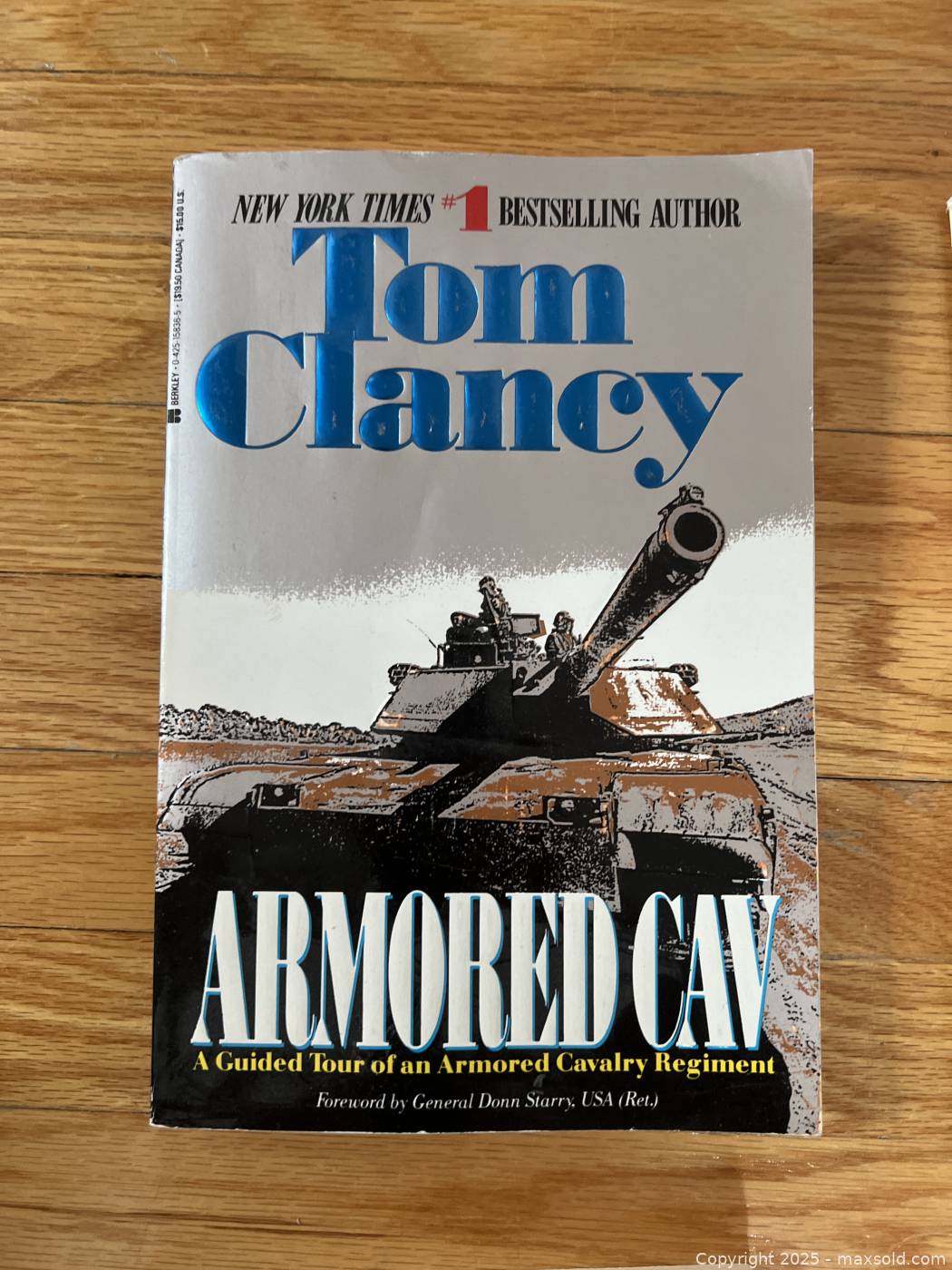 Four Tom Clancy Books on Military Subjects | Maxsold