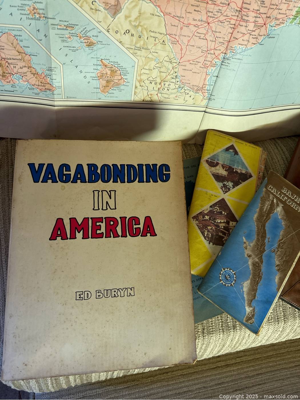 Vintage Maps and Travel Books Collection | Maxsold