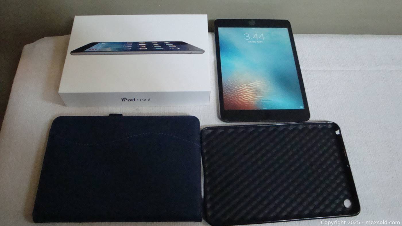 Apple iPad mini 16GB with cases | Maxsold