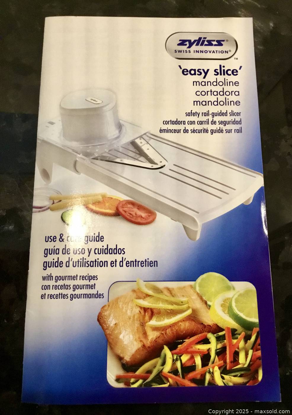 Zyliss Easy Slice mandoline slicer set | Maxsold