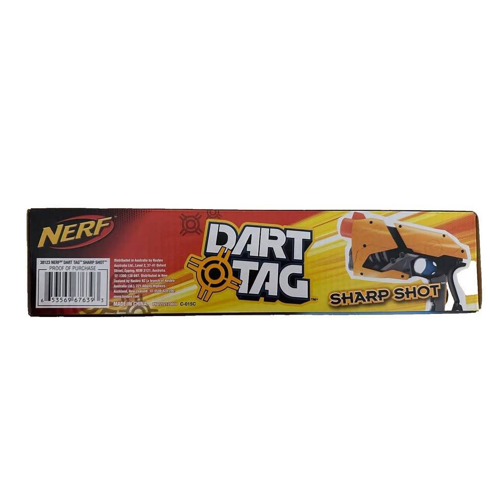 NERF Dart Tag Sharp Shot Quick-Draw Blaster, sealed | Maxsold