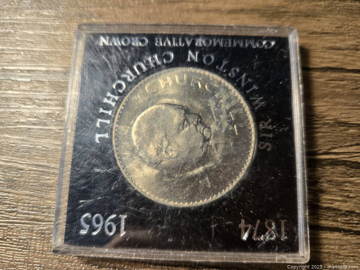 1965 Winston Churchill Commemorative Crown Coin | Maxsold