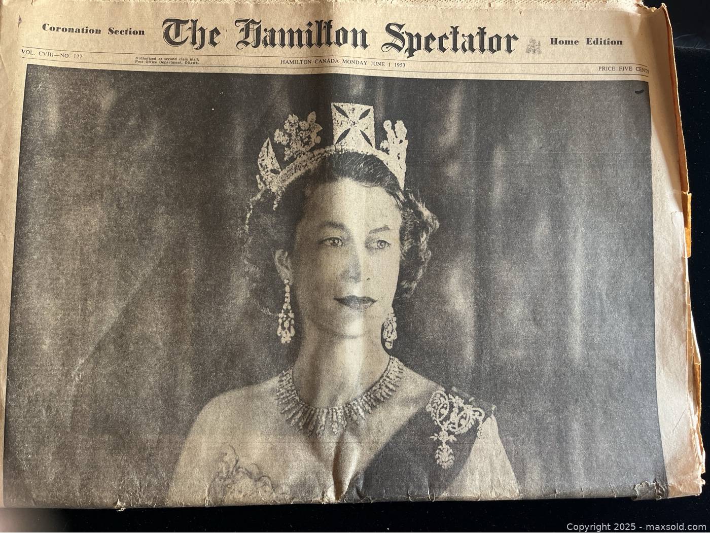 Hamilton Spectator historic newspapers 1945-1969 | Maxsold