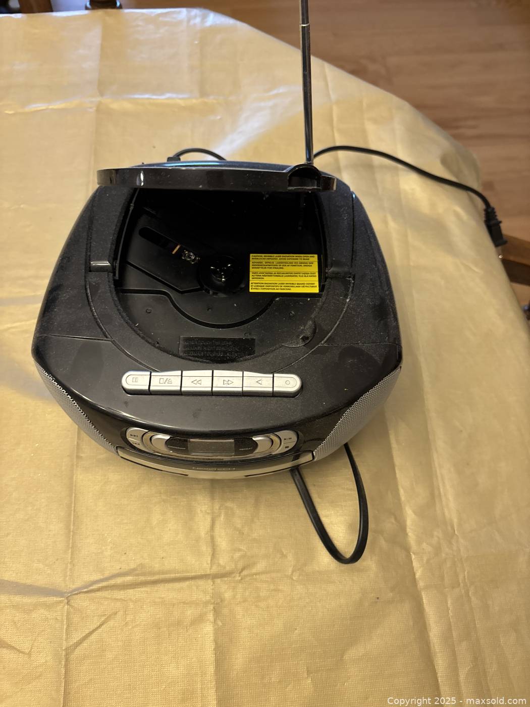 Nakamichi Portable CD Player with Radio and Cassette Deck | Maxsold