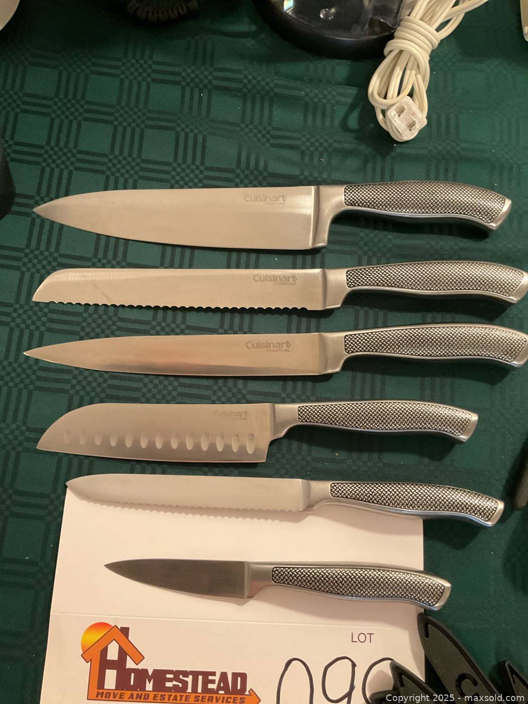 Cuisinart appliances, knife set, Sunbeam iron, Deni ice crusher, Krups ...