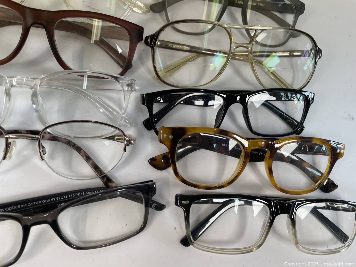 49 assorted men’s & women’s eyeglass frames | Maxsold