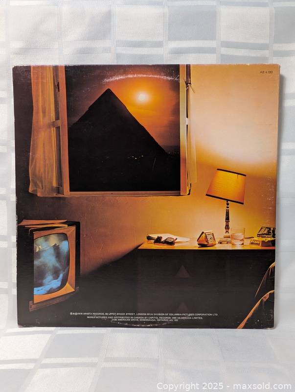 Alan Parsons Project Pyramid vinyl LP | Maxsold