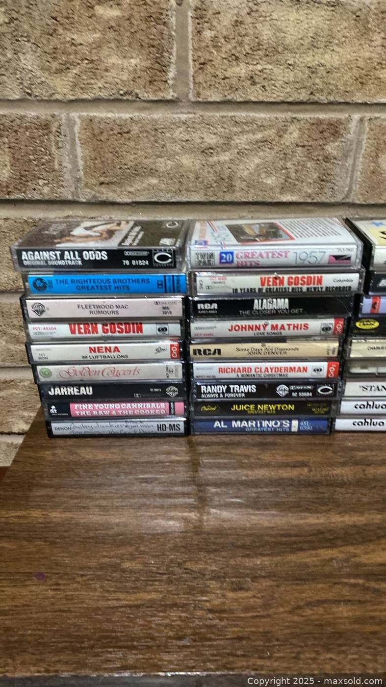 27 Music Cassettes With Storage Units | Maxsold