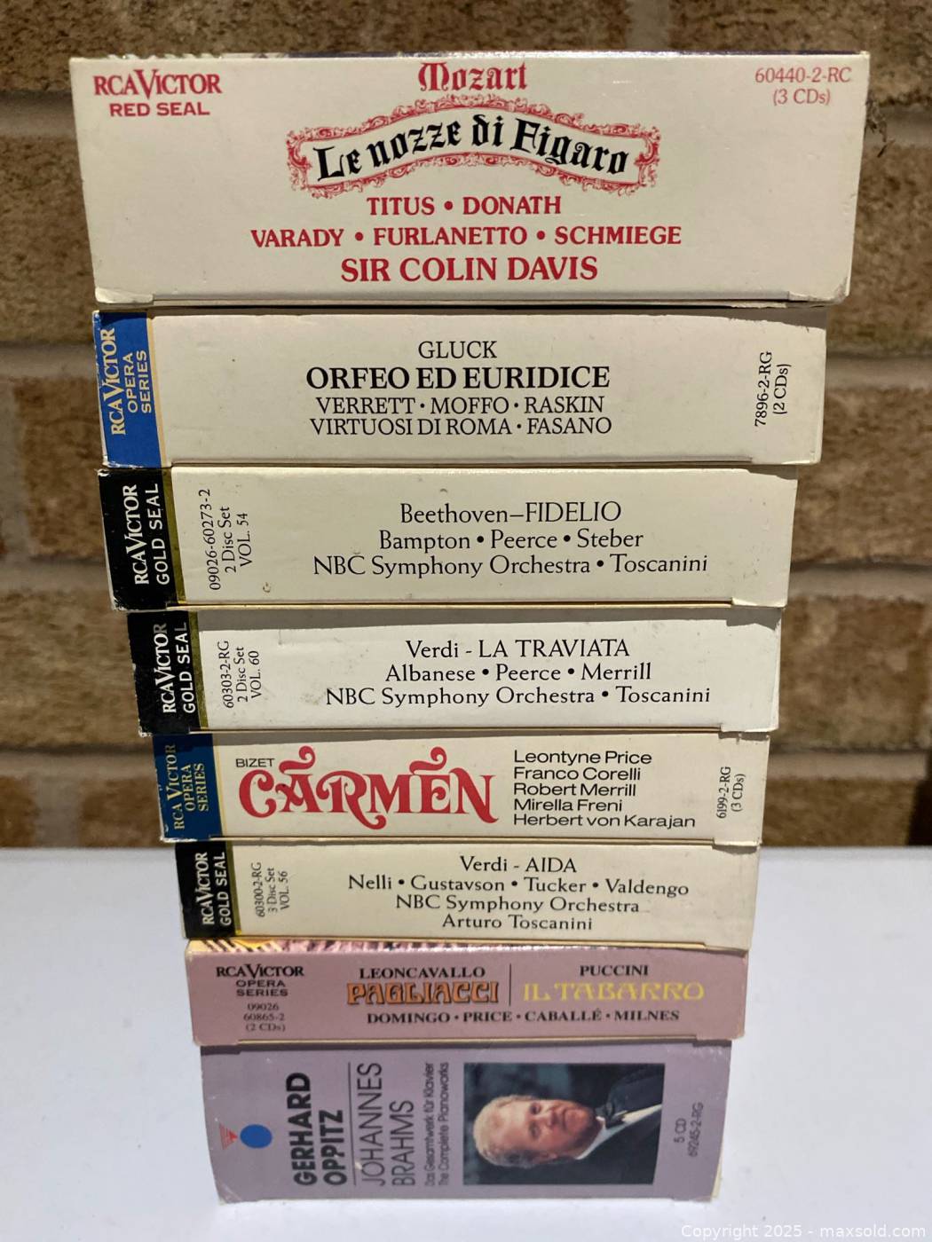 Lot of 30 Audio CDs, classical & pop | Maxsold