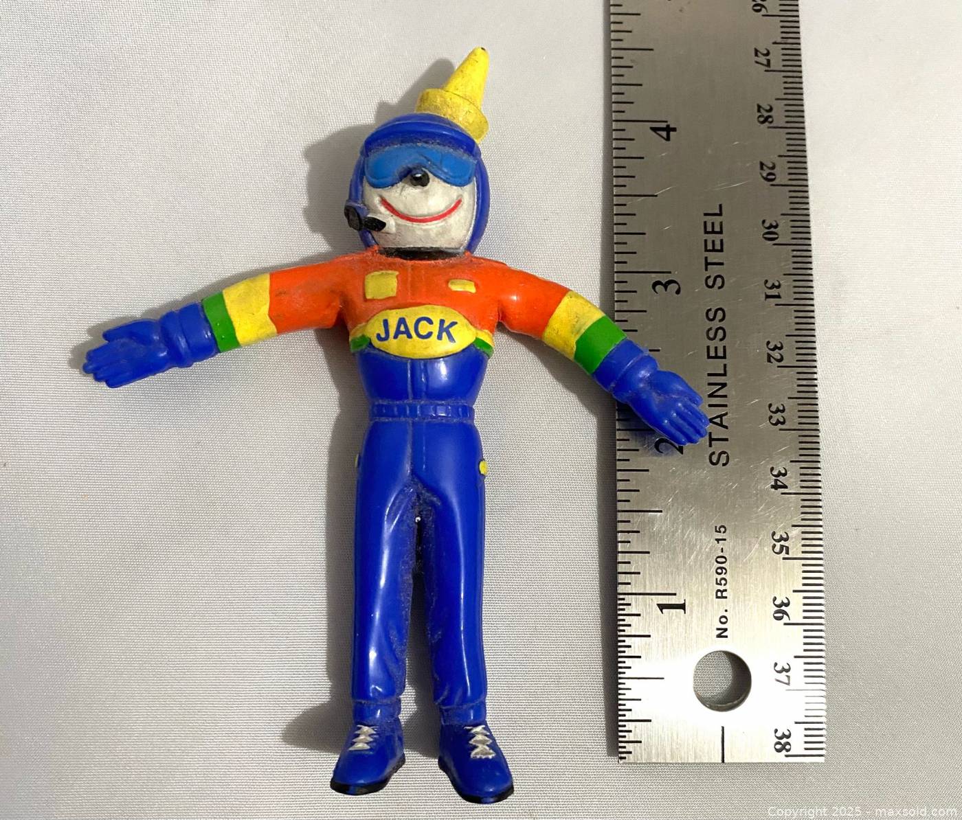 2000 Jack in the Box NASCAR bendable figure | Maxsold