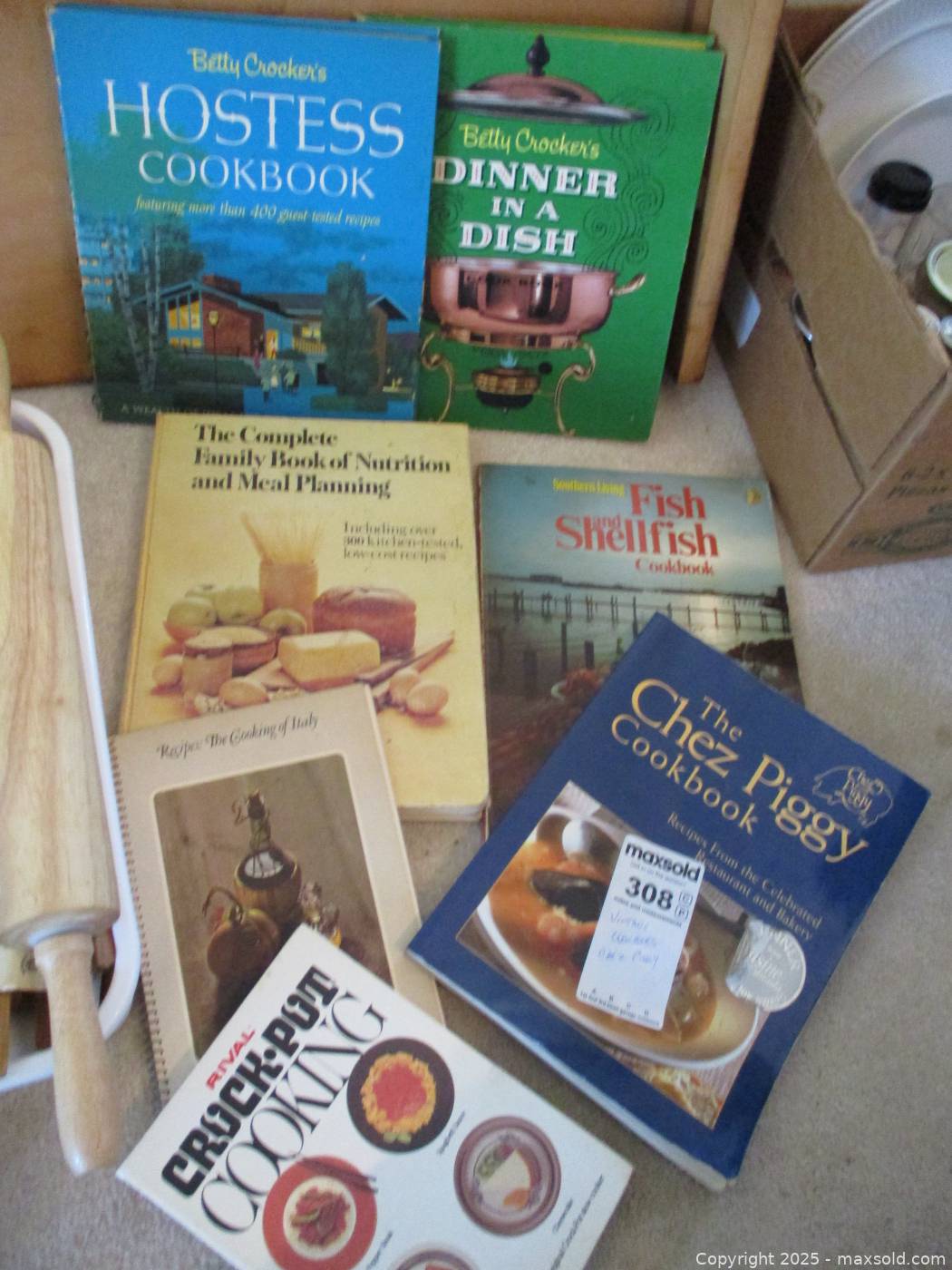 Cookbook Lot Including The Chez Piggy Cookbook and Others | Maxsold