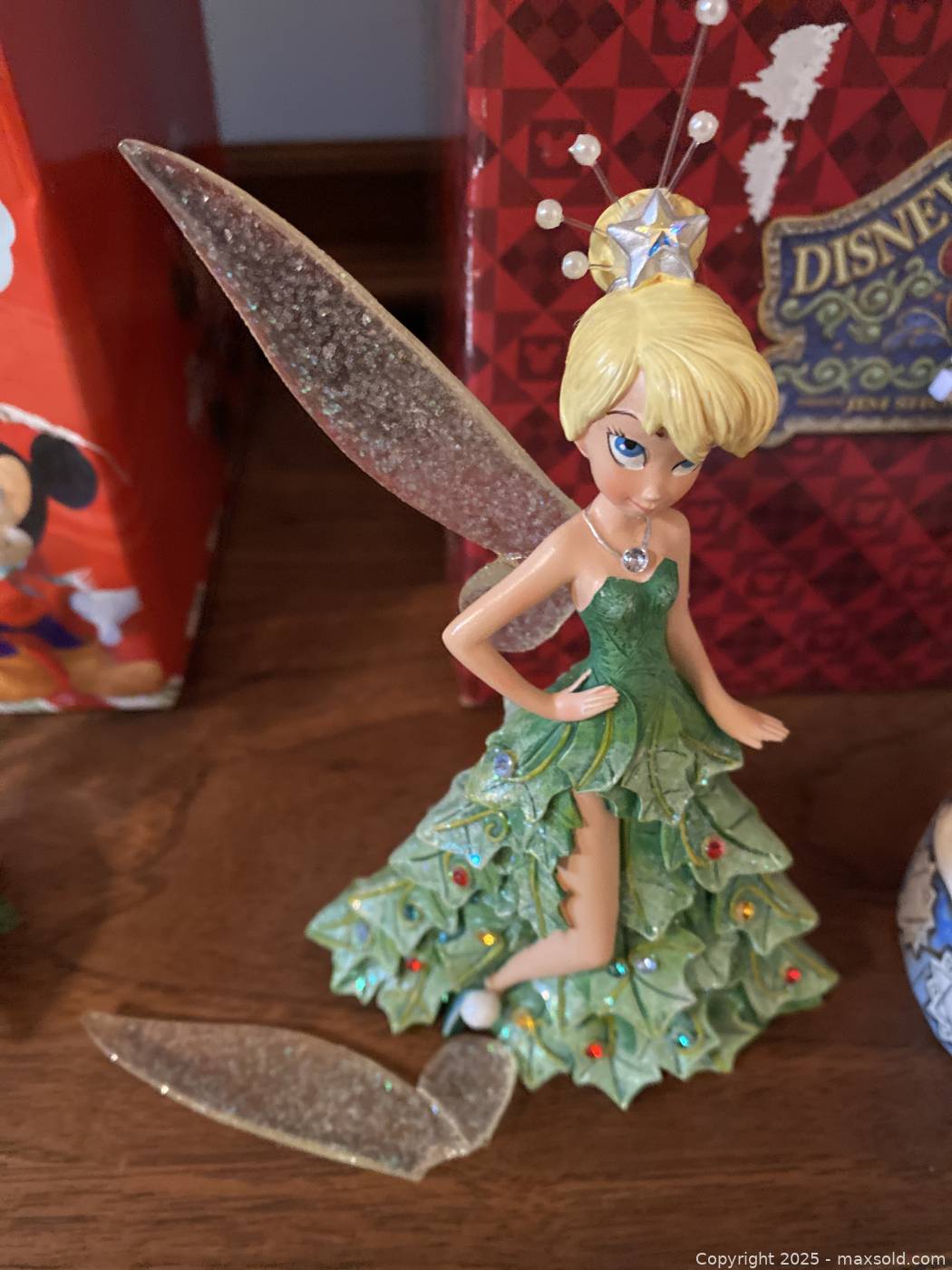 Four Disney Tinkerbell Figurines, One Needs Repair | Maxsold