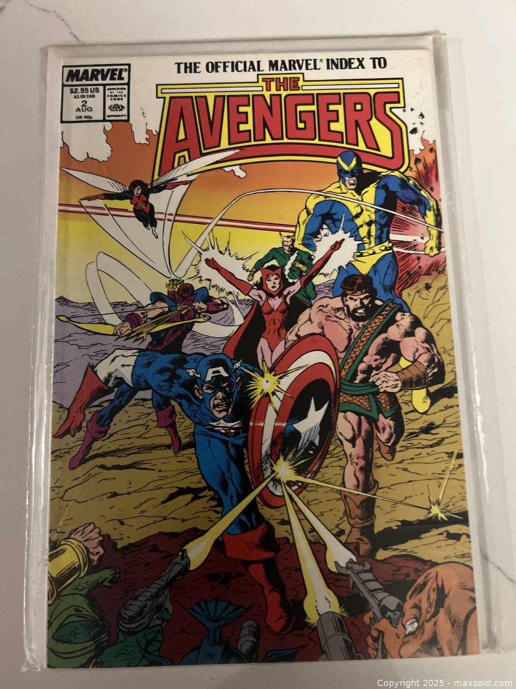 The Official Marvel Index to The Avengers Issues 1-4 | Maxsold