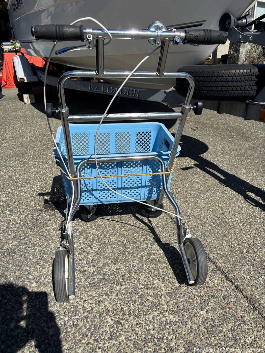 Rolling cargo carry cart | Maxsold
