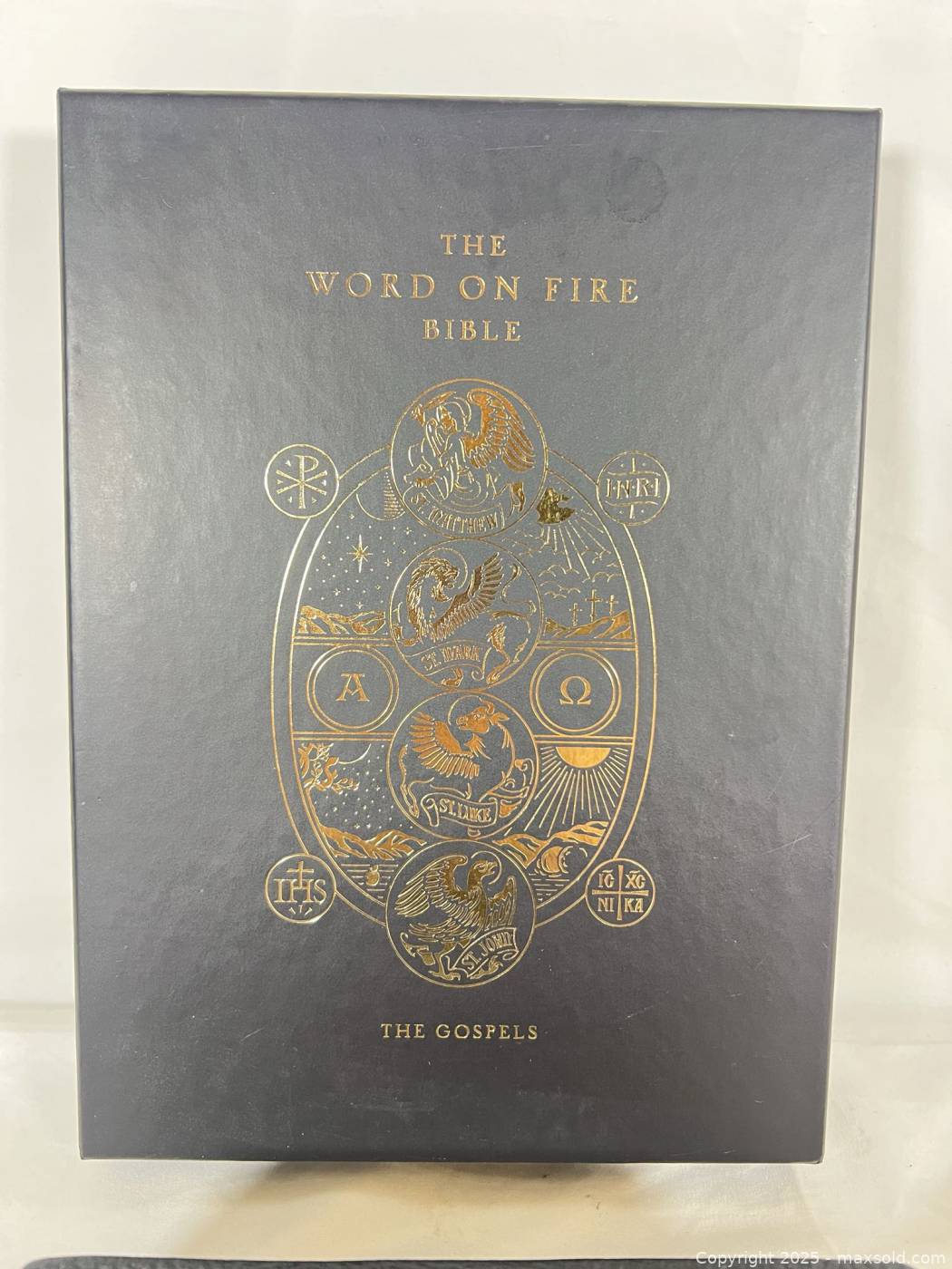 The Word on Fire Bible leatherette 2 volumes | Maxsold