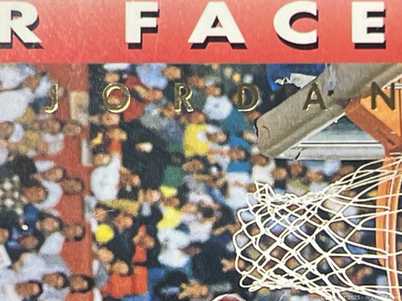1992 Upper Deck Michael Jordan Slam Dunk Champion Reflection Basketball ...