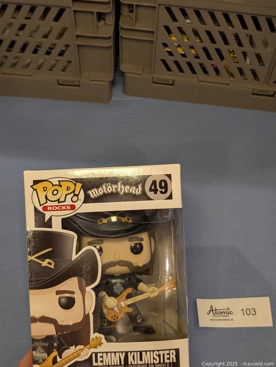 Lemmy Kilmister Motohead Funko Pop #49 | Maxsold