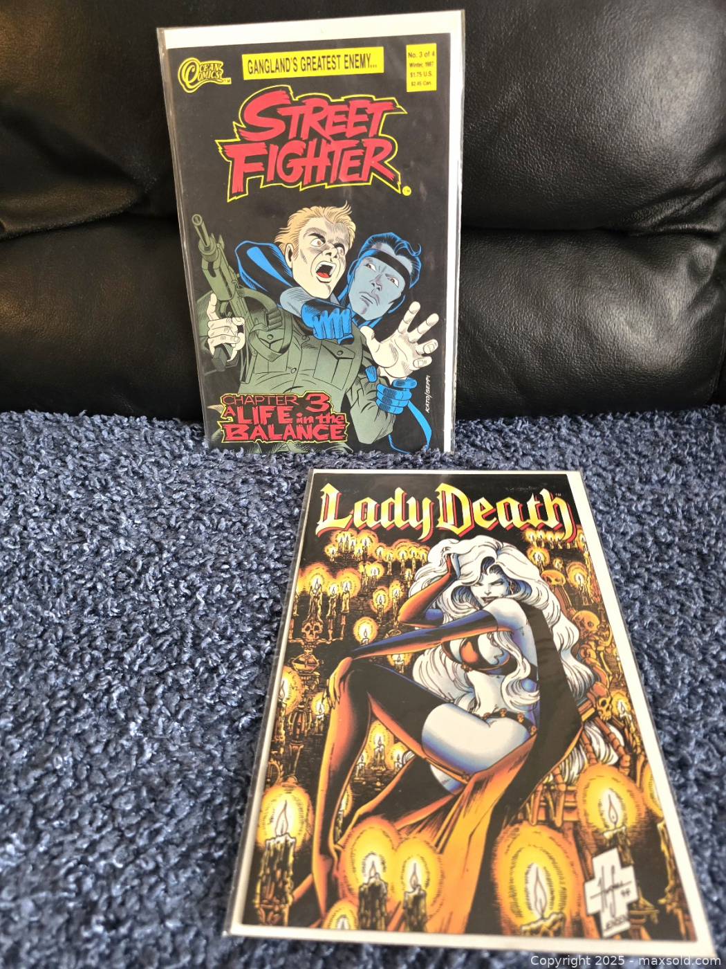 Street Fighter and Lady Death Comics Lot | Maxsold