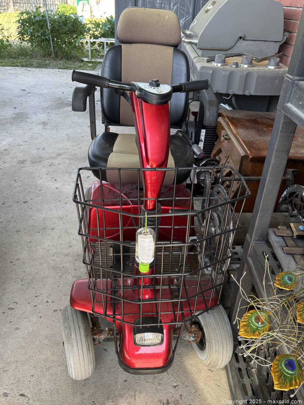 Fortress 1700 Series Mobility Scooter with Battery Charger and Key ...
