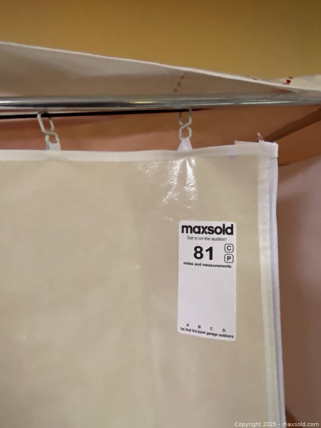 Portable Fabric Wardrobe Closet With Shelves And Rod | Maxsold