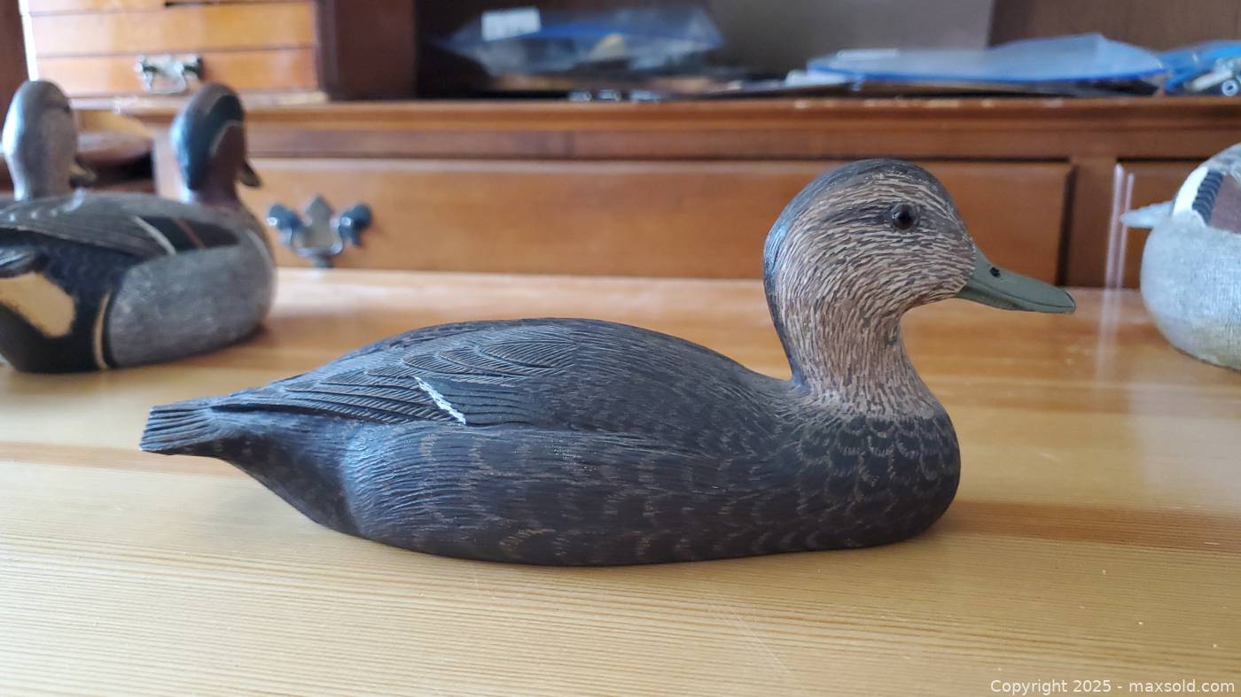 Charles Buchanan Hand-Carved and Painted Duck Decoy | Maxsold
