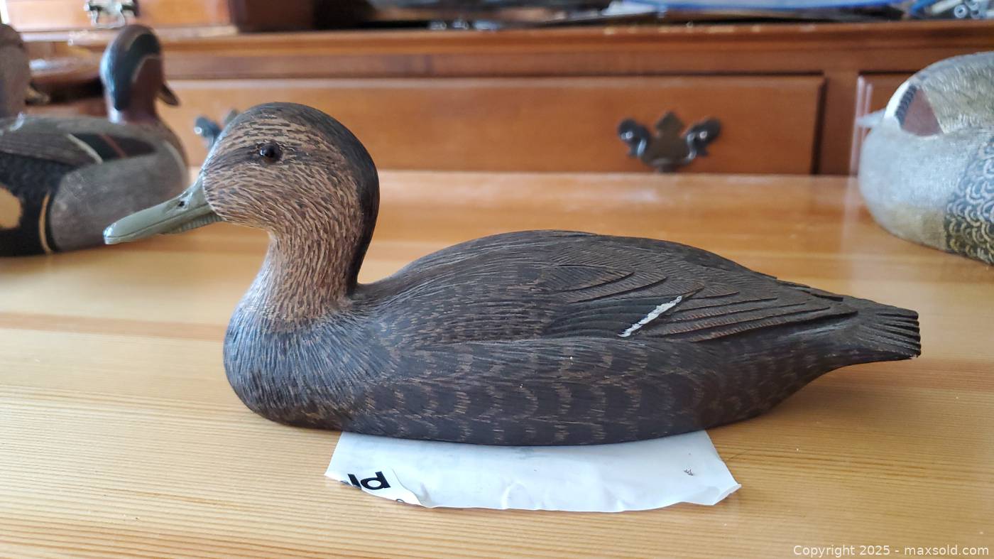 Charles Buchanan Hand-Carved and Painted Duck Decoy | Maxsold