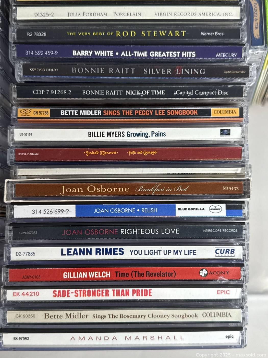 41 music CDs, various artists & albums | Maxsold