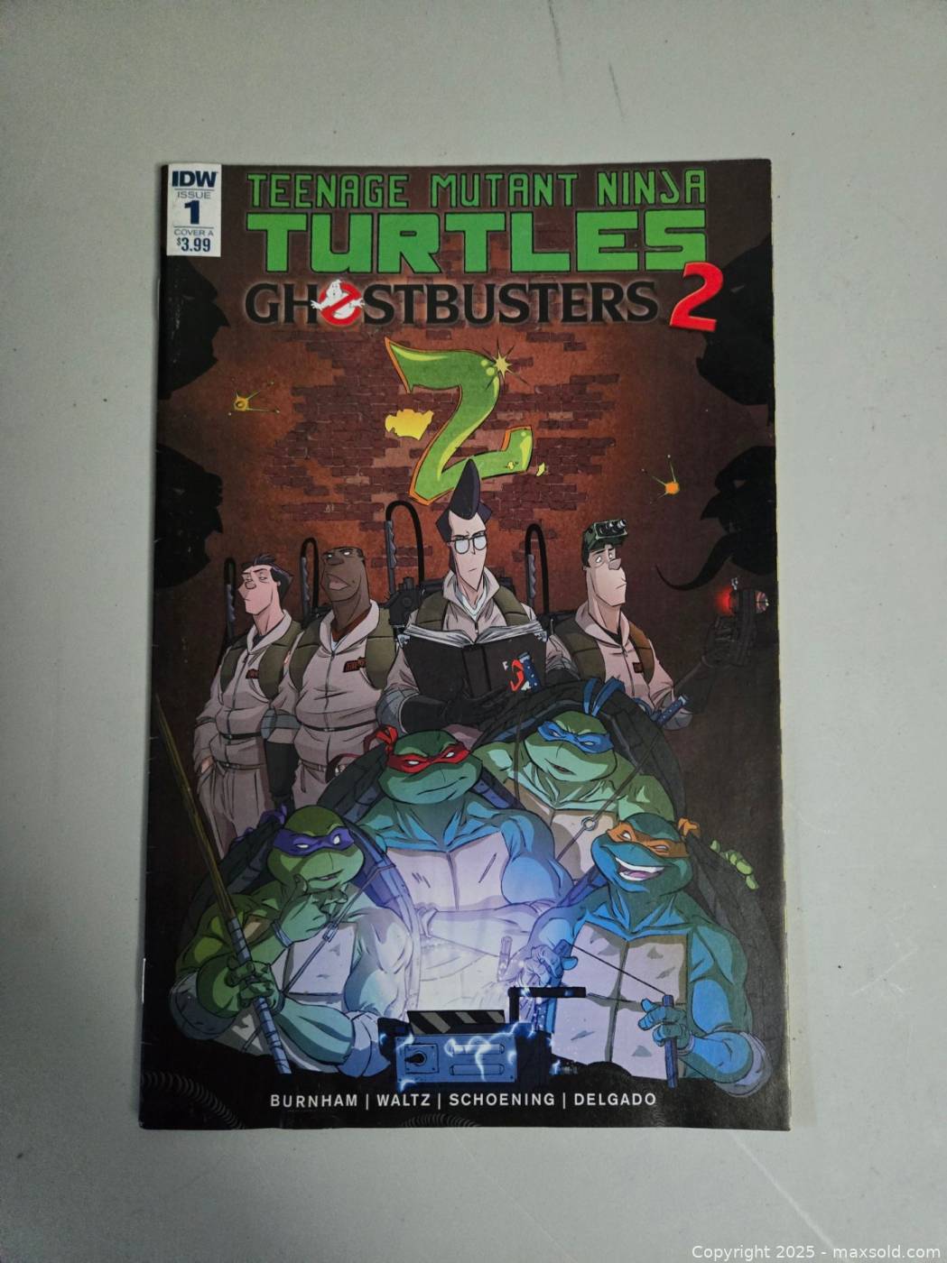 Teenage Mutant Ninja Turtles Ghostbusters 2 Comic | Maxsold
