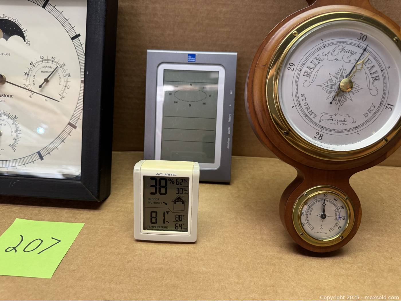 Weather Instruments Lot | Maxsold