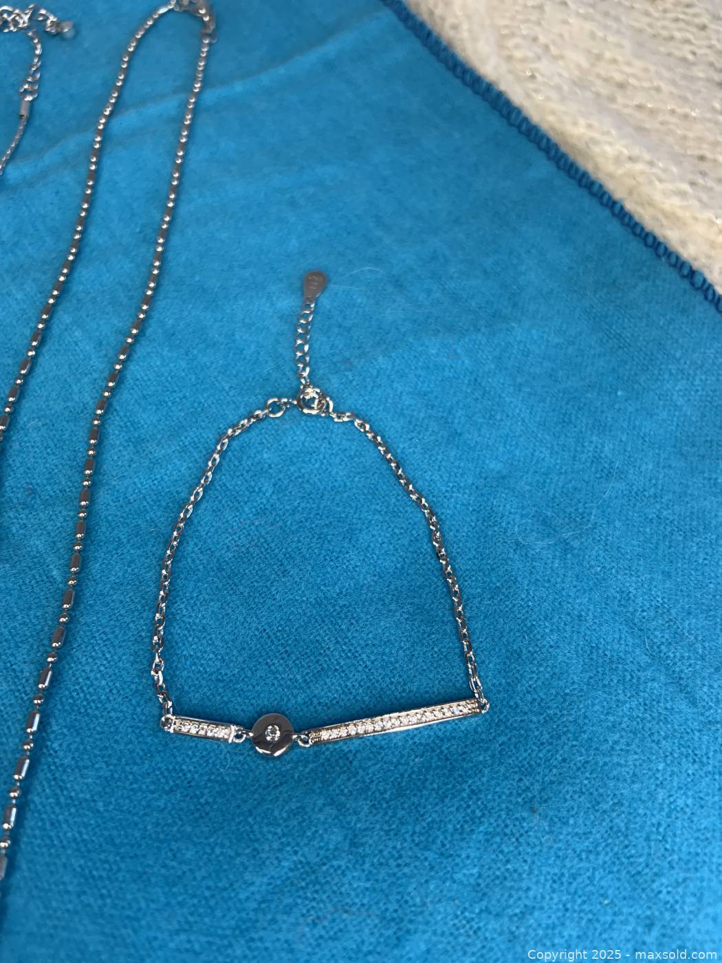 Silver 8925 Necklace and Anklet, Gold Plate Gekko Necklace with ...