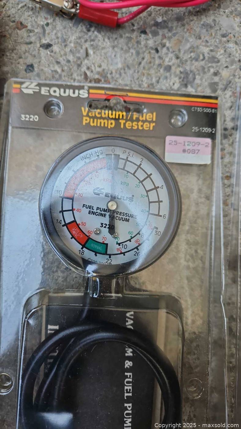 Equus 3220 Vacuum/Fuel & Compression Test Kit | Maxsold