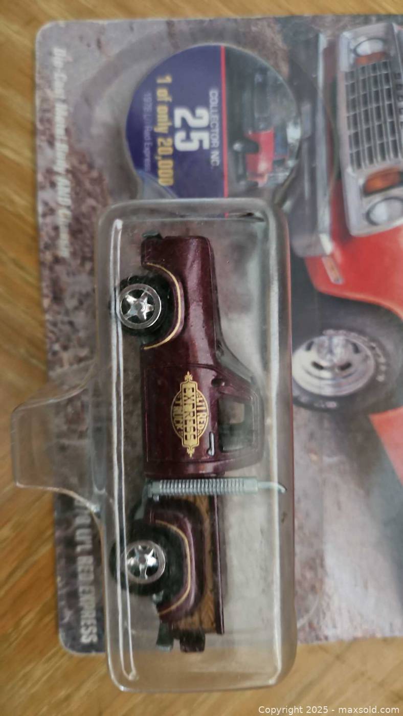 Johnny Lightning Lil Red Express die-cast truck on card and loose Lil ...