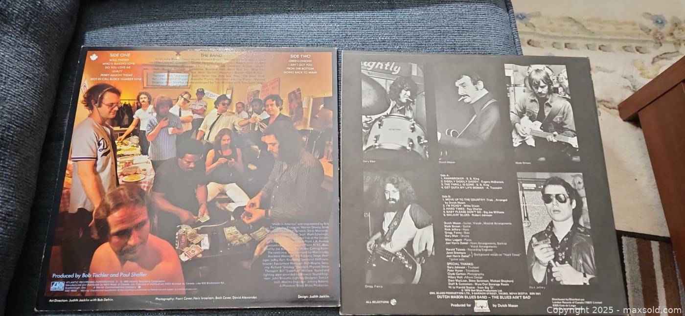 2 vinyl LP records | Maxsold