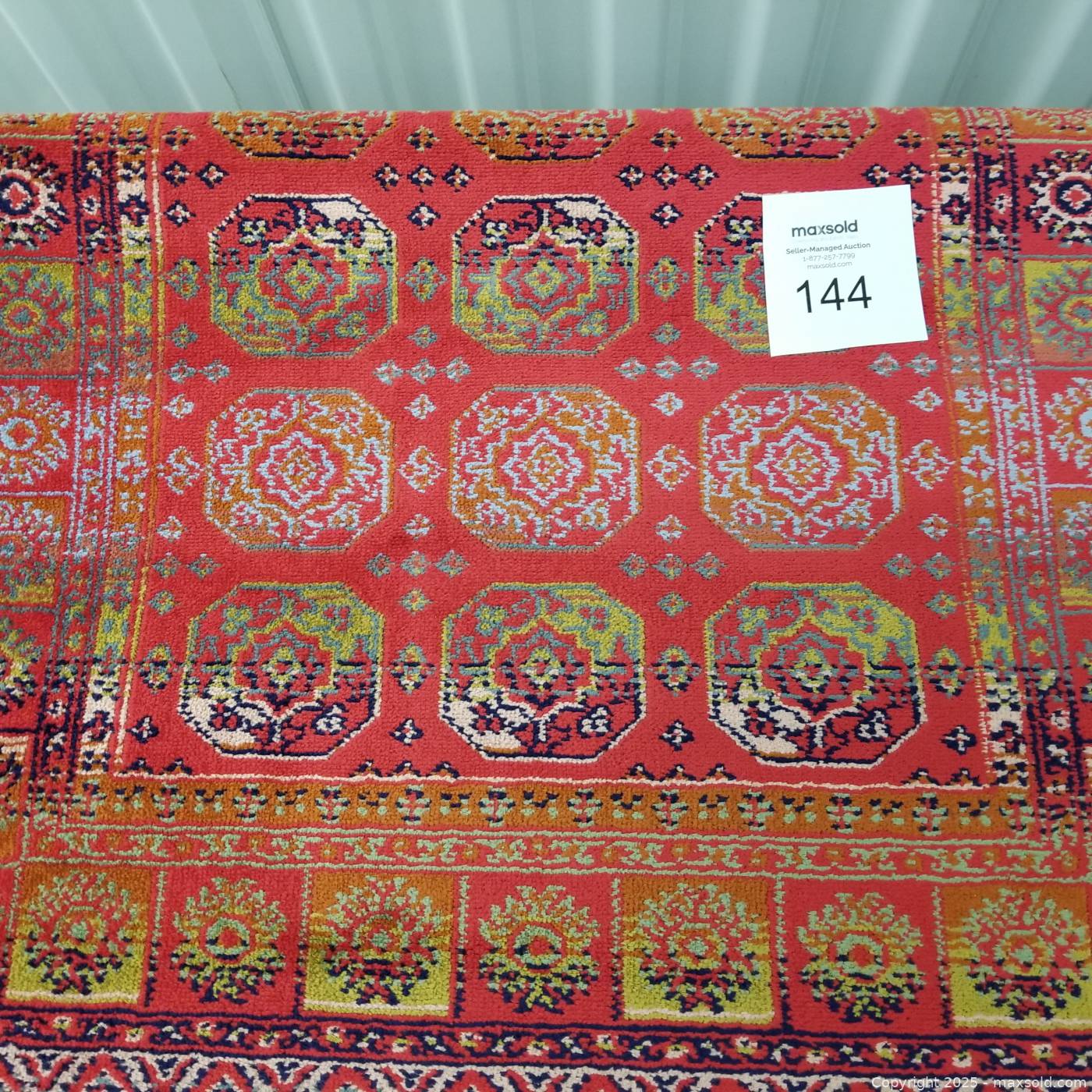 Red Belgian Rug 60 x 100 cm New | Maxsold