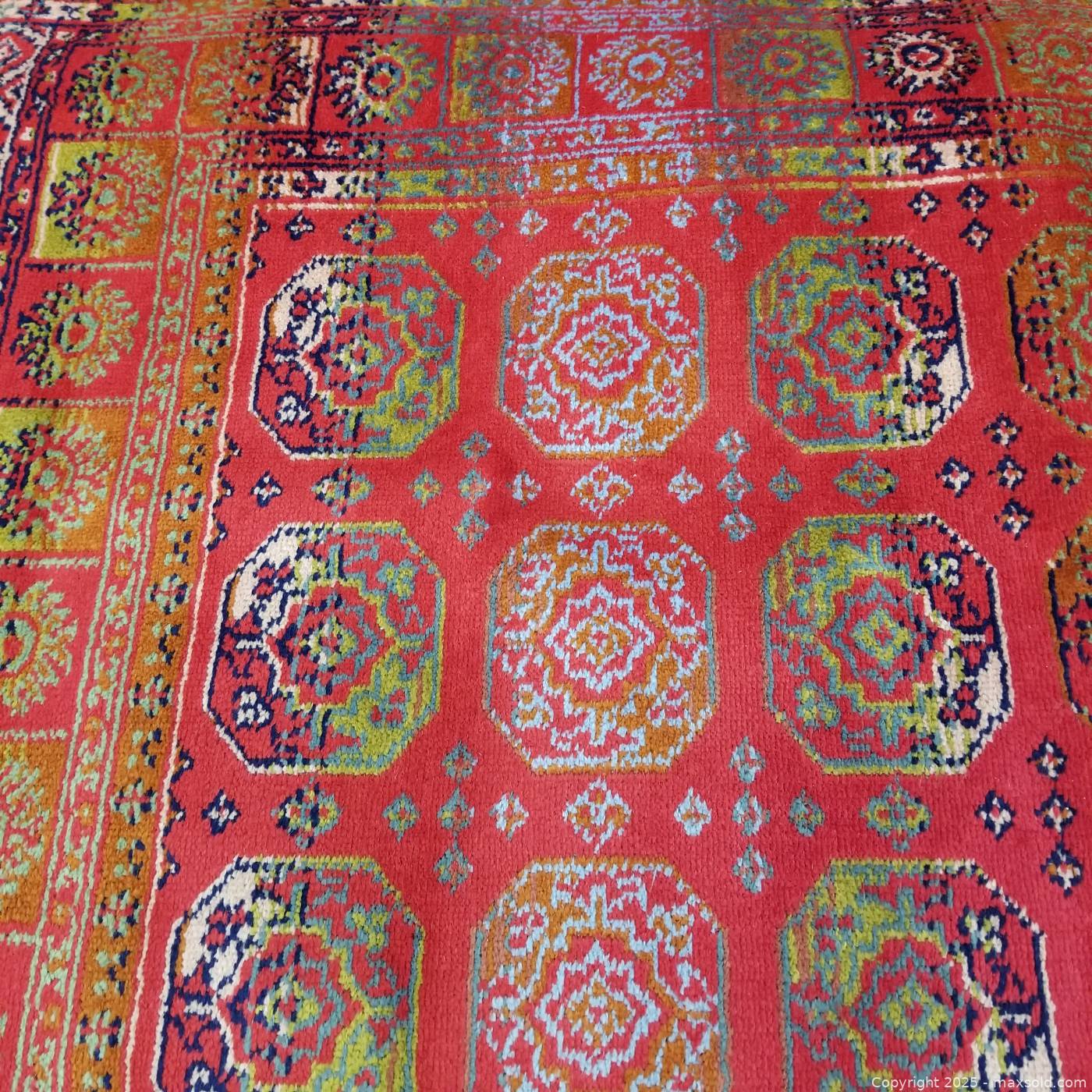 Red Belgian Rug 60 x 100 cm New | Maxsold