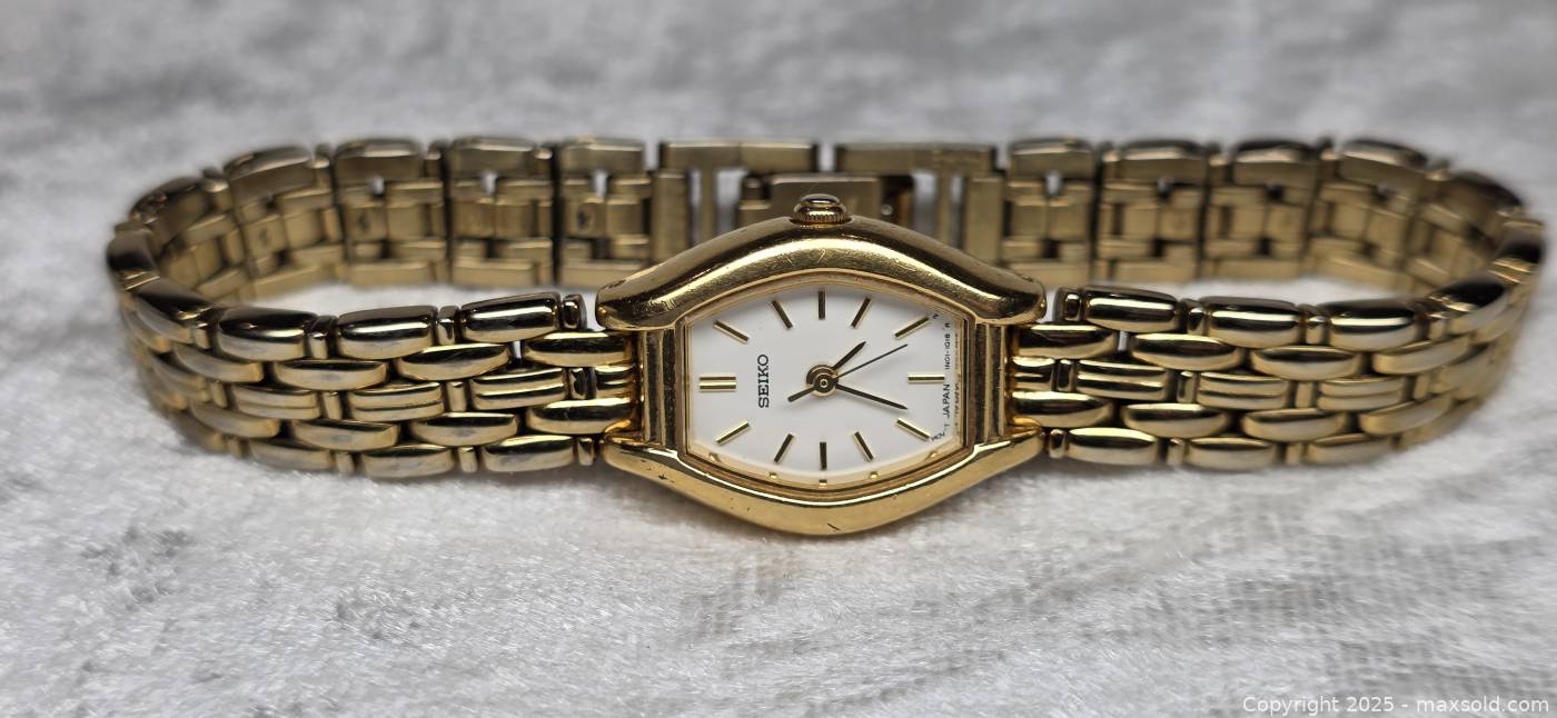 Vintage Seiko ladies gold-tone quartz watch | Maxsold