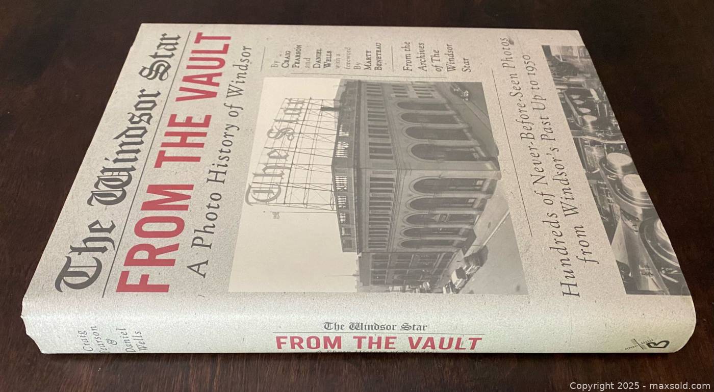 From The Vault Photo History Windsor Ontario Book | Maxsold