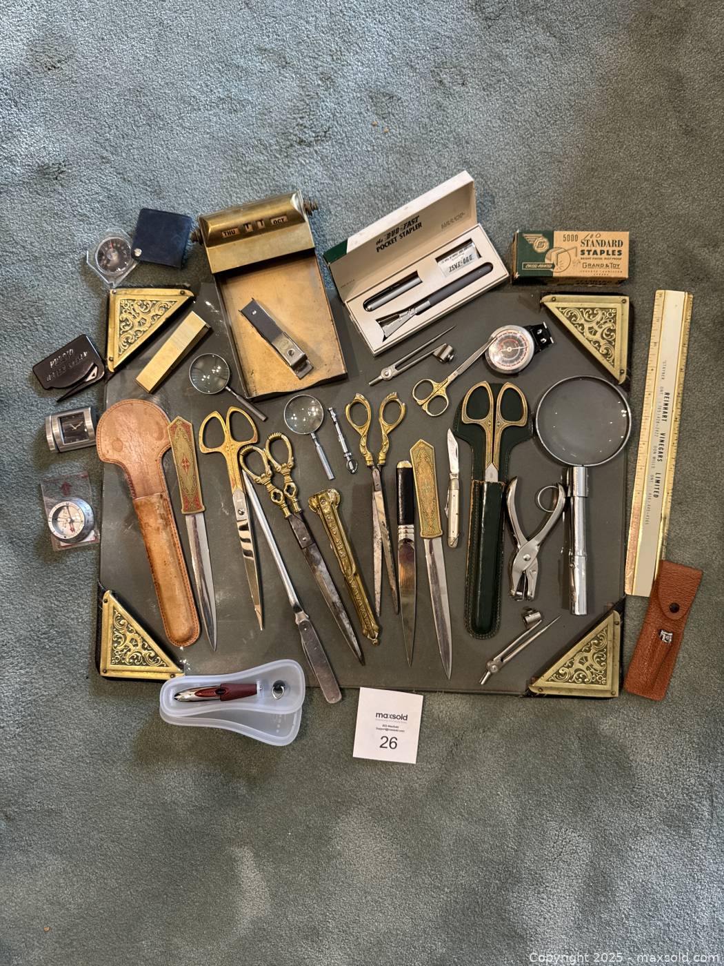 Vintage office and drafting tools assortment | Maxsold
