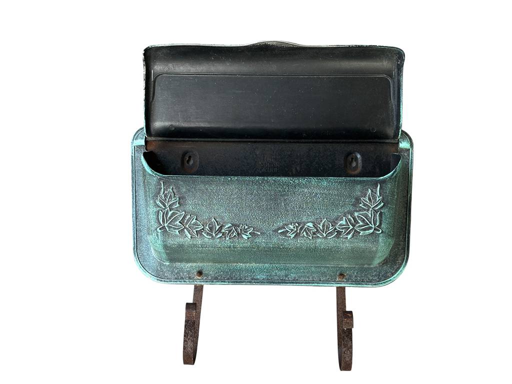 Vintage Sphere Group Wall-Mounted Metal Mailbox | Maxsold