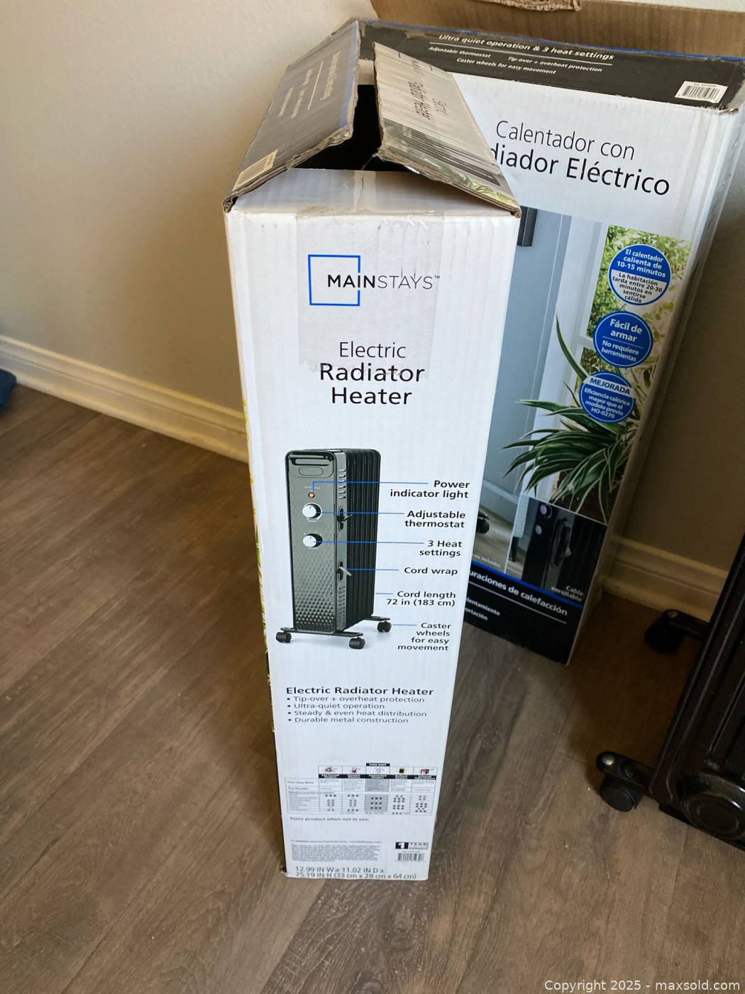 Mainstay Electric Radiator Heater