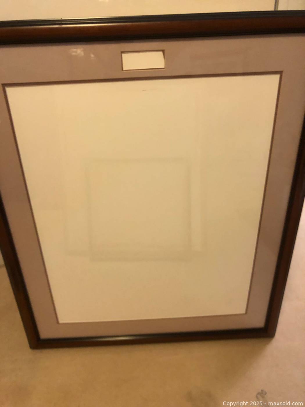 Assorted Picture Frames With Glass | Maxsold
