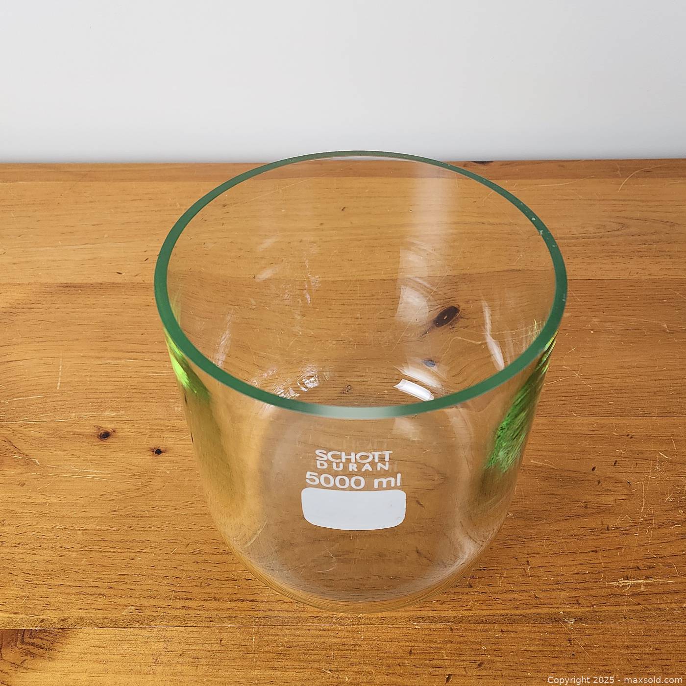 Schott Duran 5000 ml cylindrical glass beaker | Maxsold