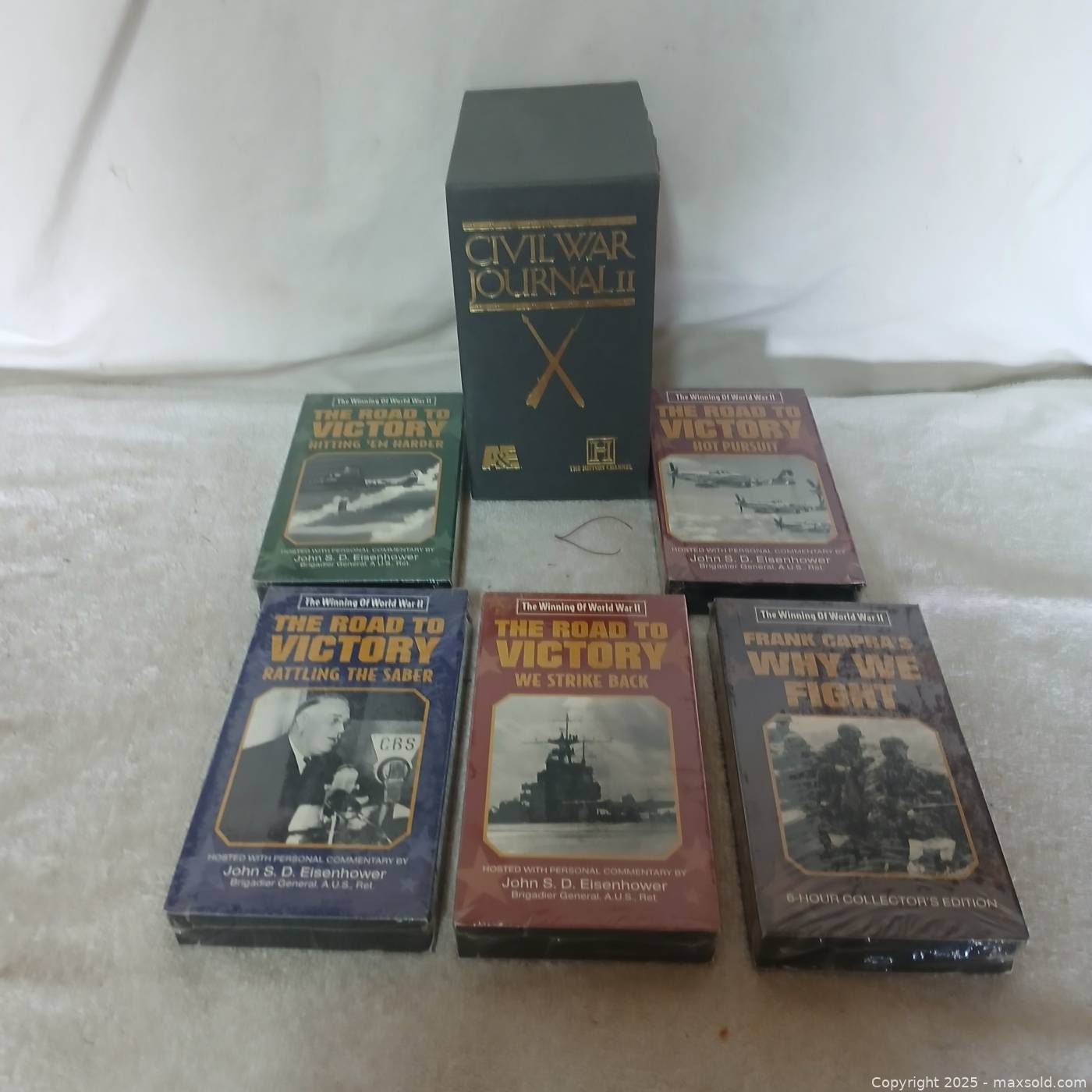 Historical War VHS Tapes Collection Including Civil War Journal II ...