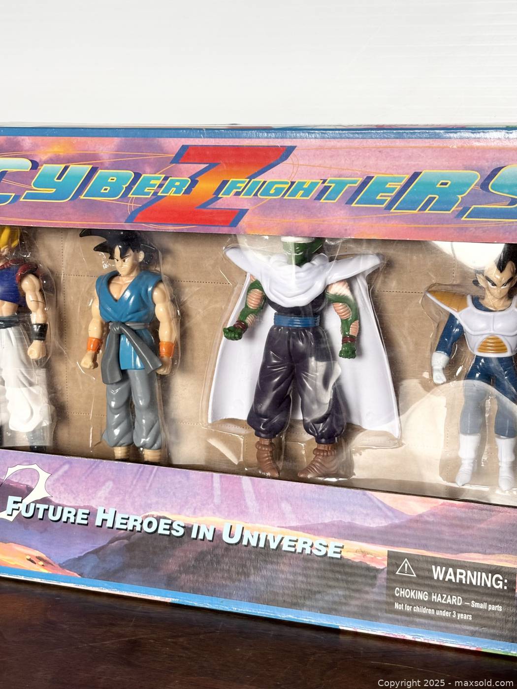 Vintage Dragon Ball Z Cyber Z Fighters Bootleg Action Figures Set | Maxsold