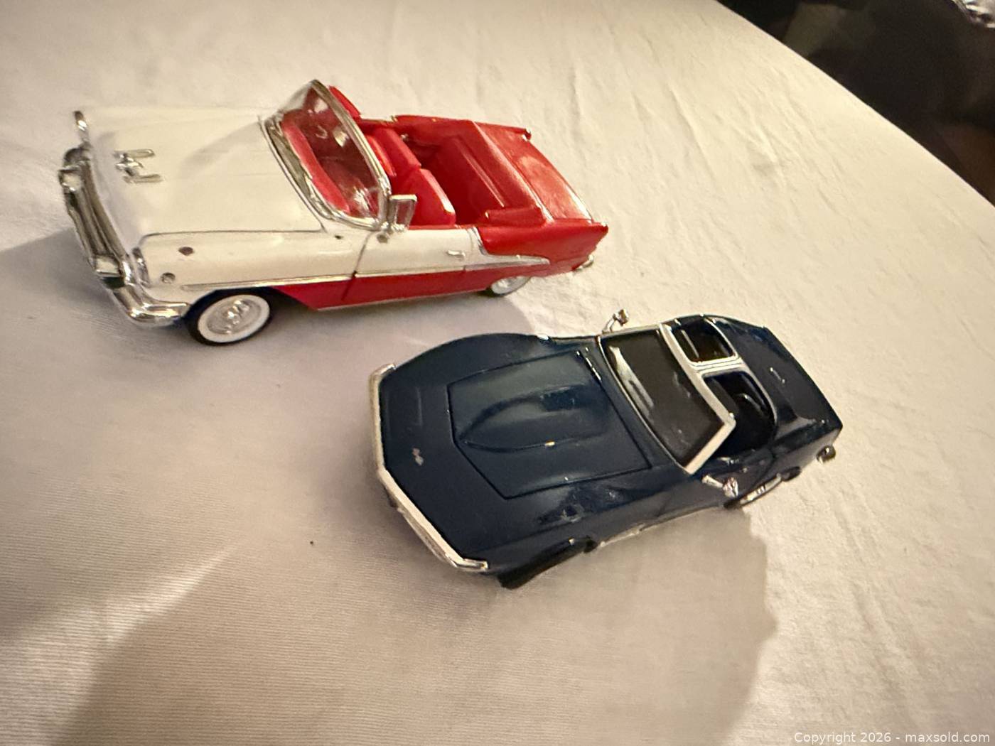 Two 6-inch die-cast toy cars | Maxsold