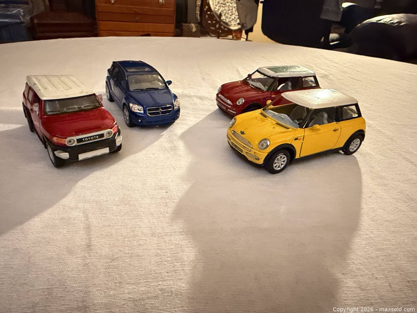 Diecast Toy Cars Toyota Mercedes Mini (4) | Maxsold