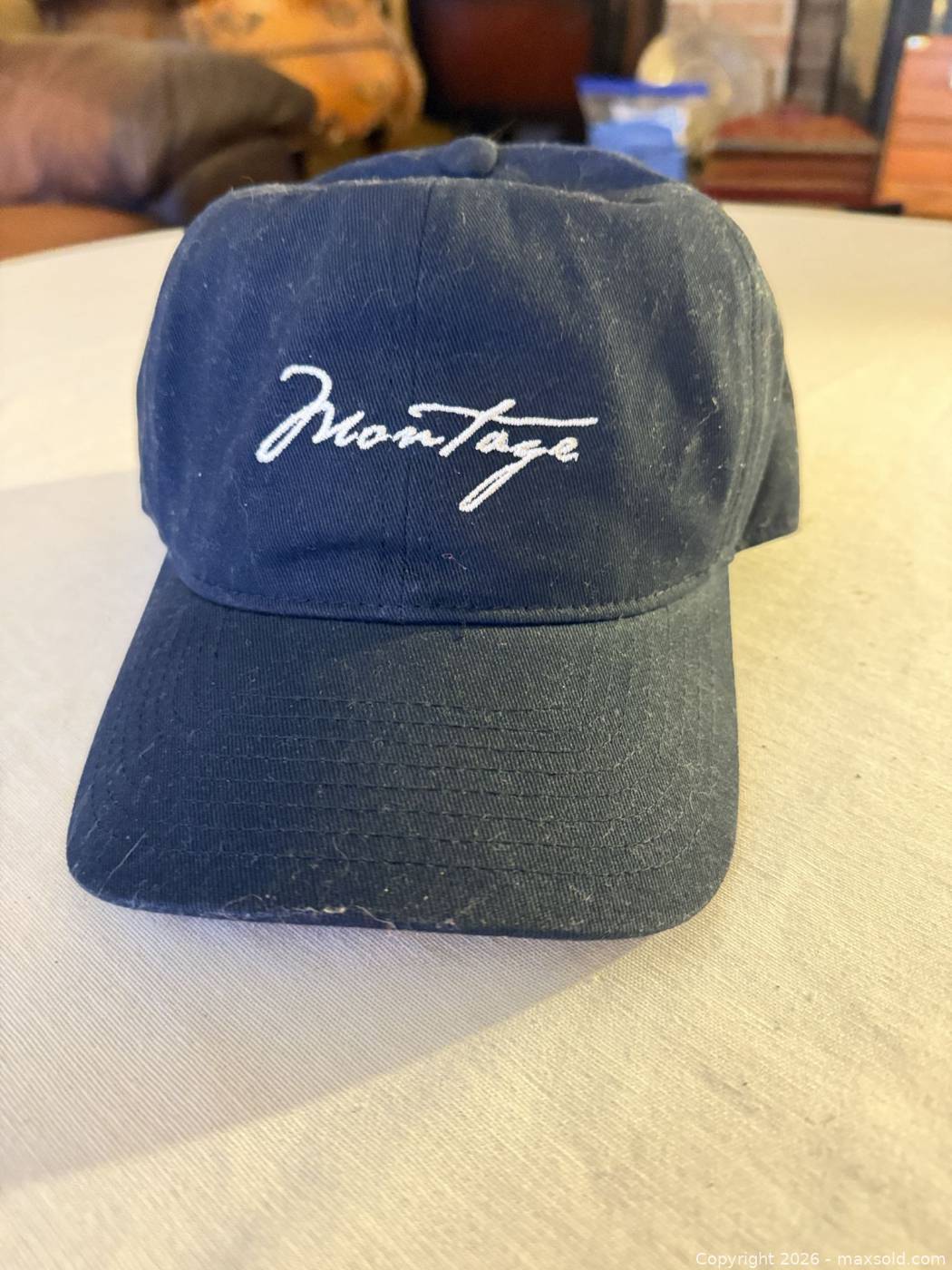 Blue Montage adjustable baseball cap | Maxsold