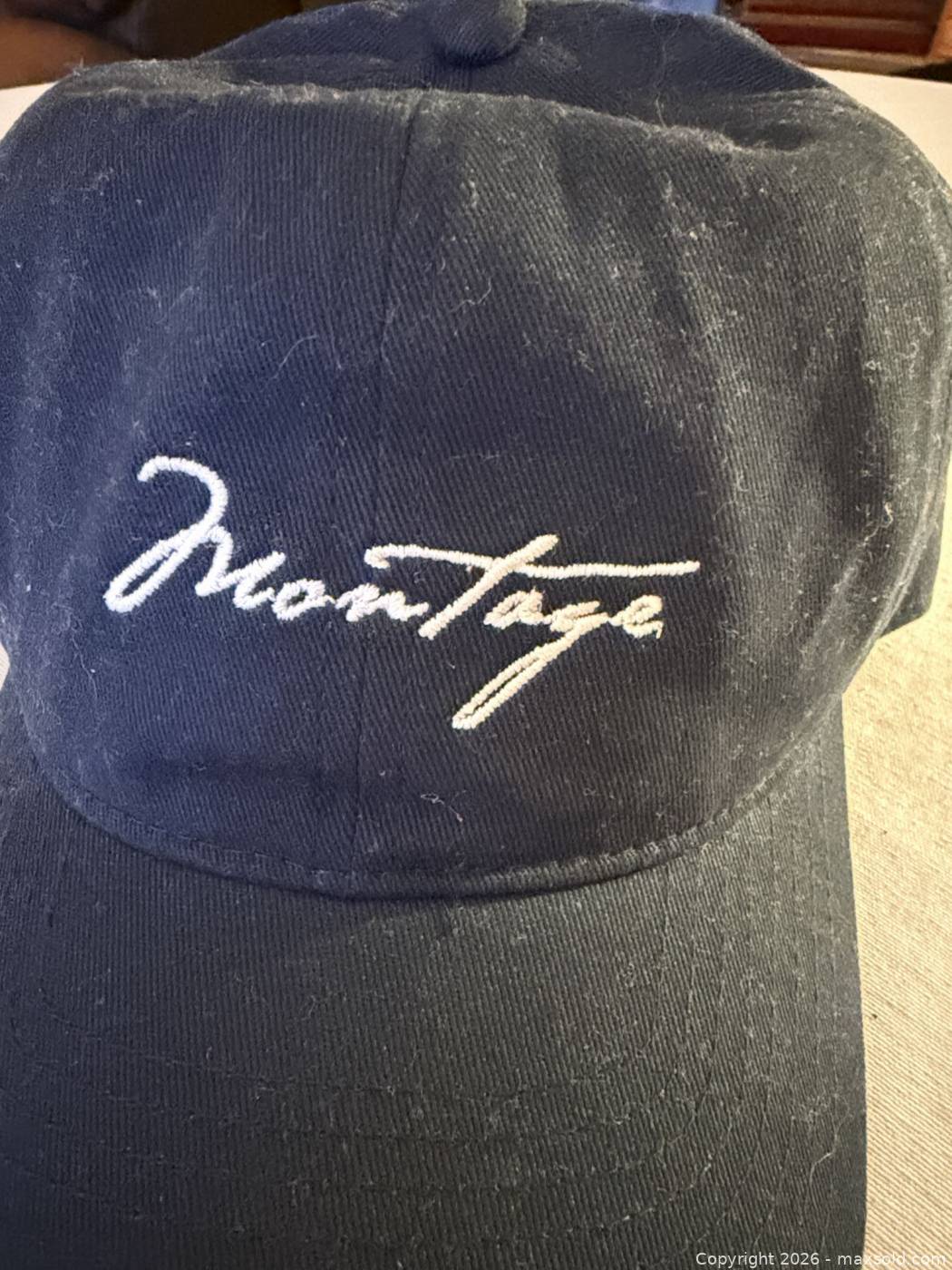 Blue Montage adjustable baseball cap | Maxsold